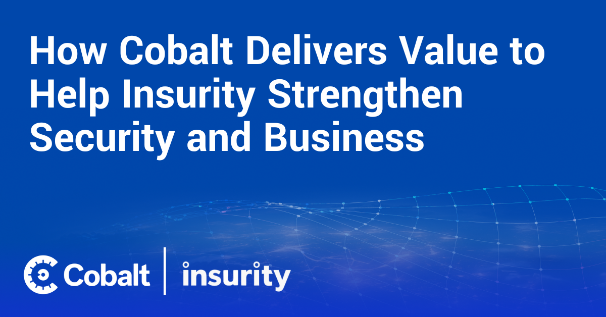 Blog: Rethinking Application Security | Cobalt